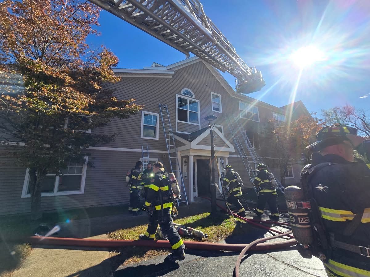 Randolph Fire Department Responds to Two-Alarm Apartment Fire; No ...